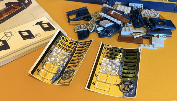 PSA: Don’t apply all your LEGO Orient Express stickers straight away