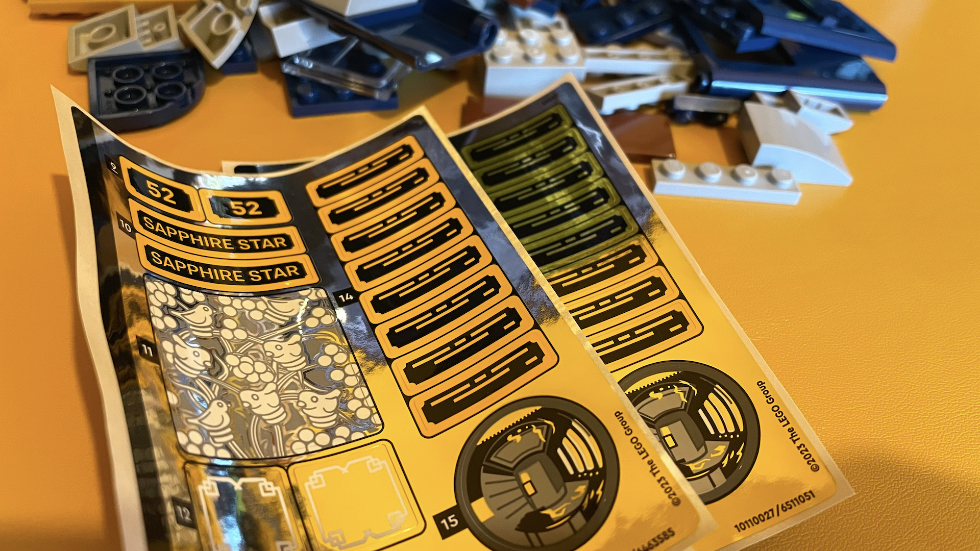 PSA: Don’t apply all your LEGO Orient Express stickers straight away