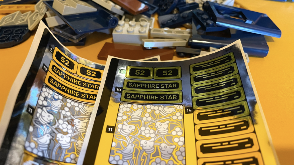 PSA: Don’t apply all your LEGO Orient Express stickers straight away