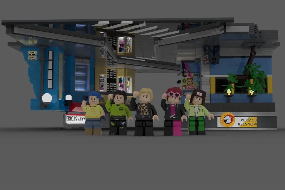 Another band-based LEGO Ideas design dances past 10K