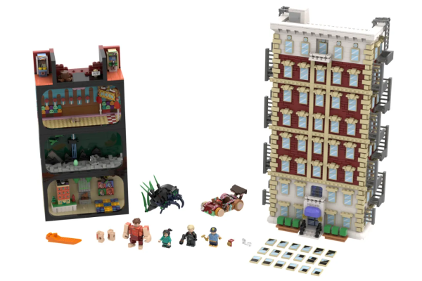 LEGO Wreck-It Ralph stomps to Ideas review stage for a belated anniversary