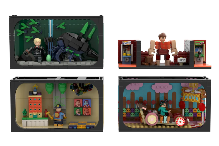LEGO Wreck-It Ralph stomps to Ideas review stage for a belated anniversary