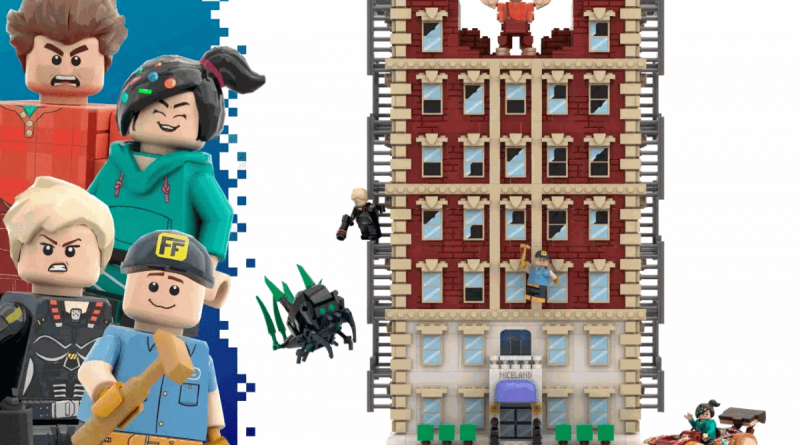 LEGO Wreck-It Ralph stomps to Ideas review stage for a belated anniversary