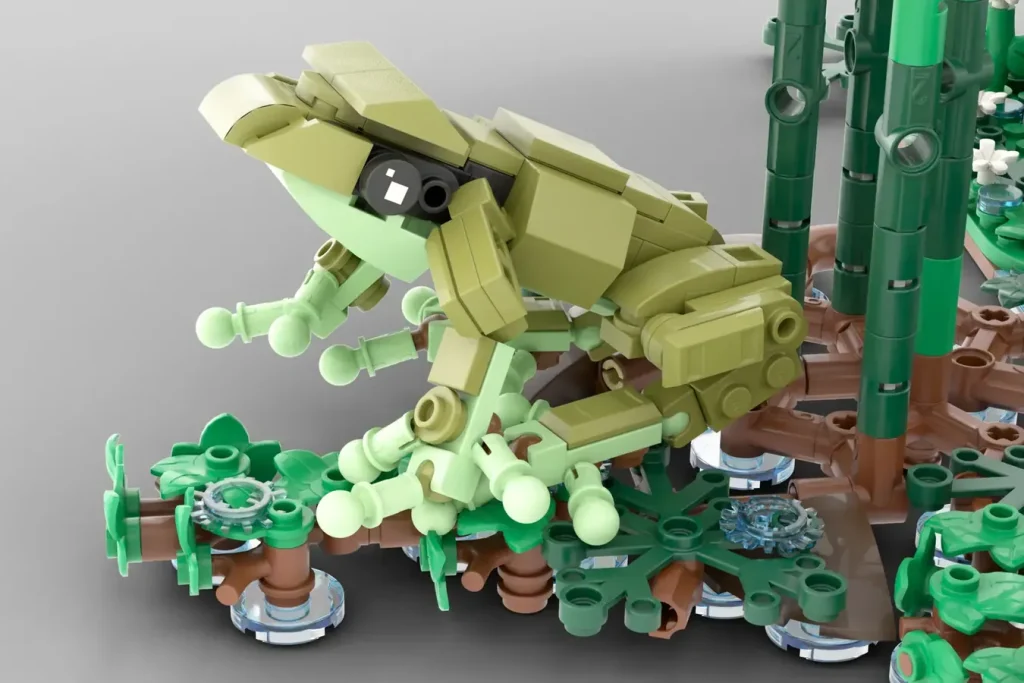 What if LEGO Ideas 21342 The Insect Collection had frogs?