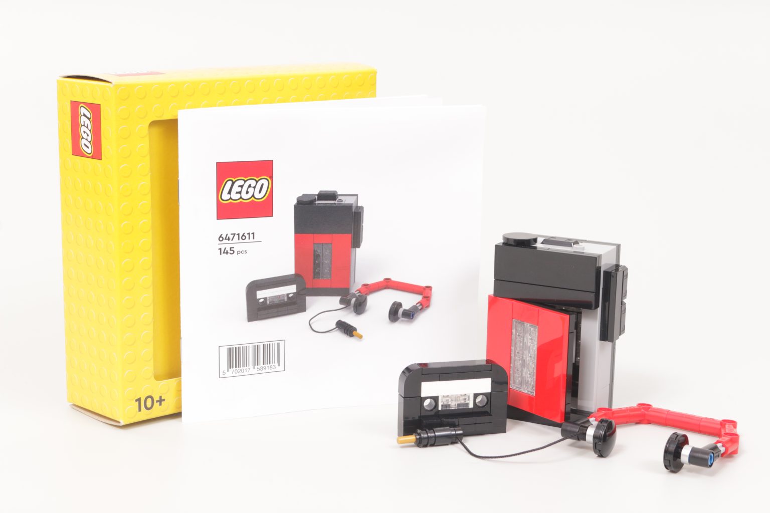 LEGO Insiders Cassette Player reward review and gallery