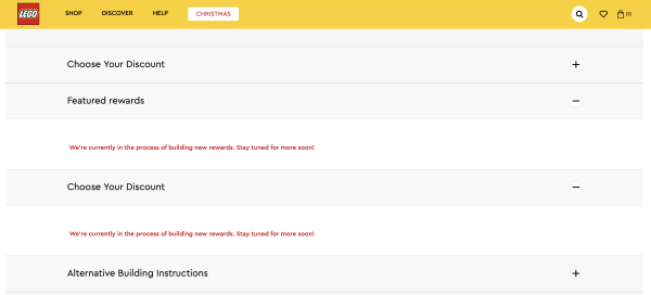 LEGO Insiders is back online with codes ready to redeem