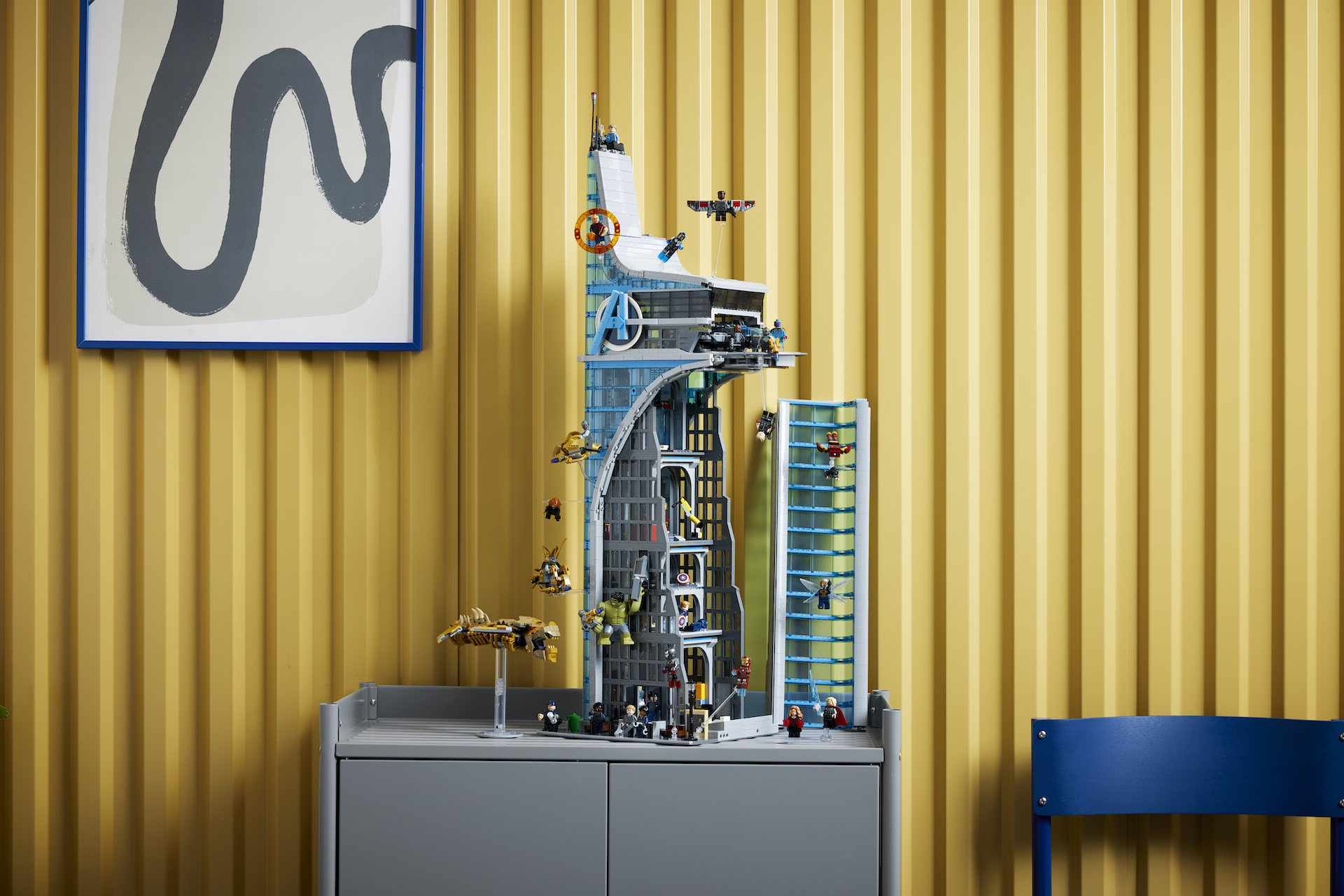 LEGO Marvel 76269 Avengers Tower visual tour and gallery