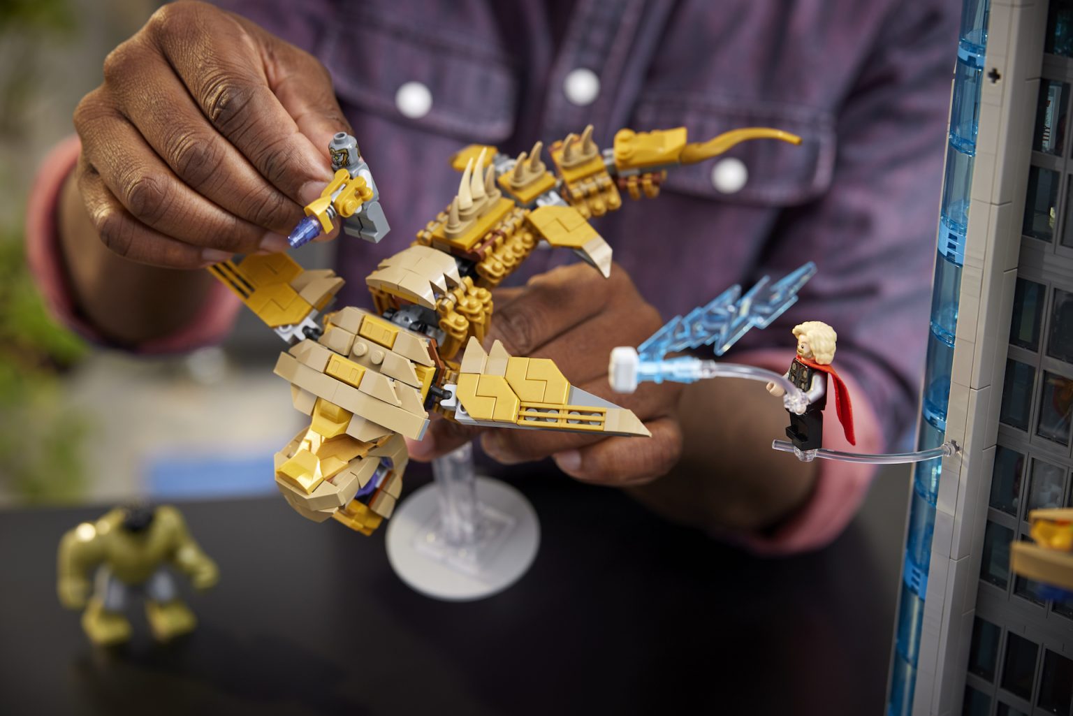 LEGO Marvel 76269 Avengers Tower visual tour and gallery