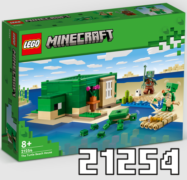 Two more LEGO Minecraft 2024 sets revealed