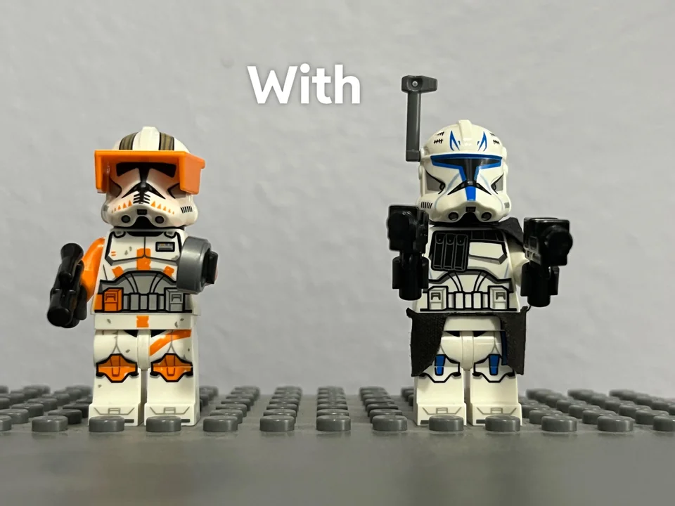 One piece can greatly improve your LEGO Star Wars troopers