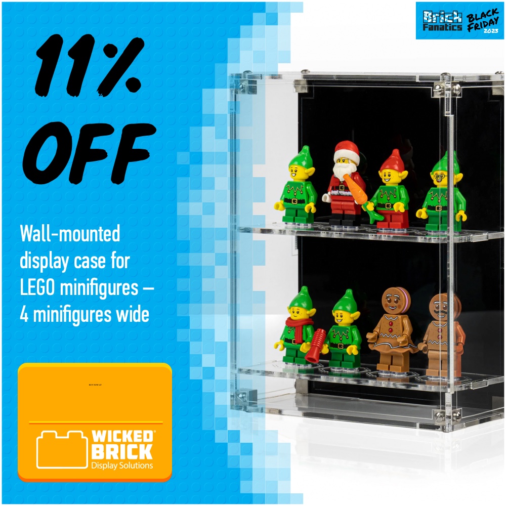 Black Friday deals: 18% off LEGO display cases at Wicked Brick