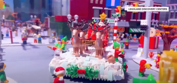 LEGO Brick-Changer float at Macy’s Thanksgiving Day Parade