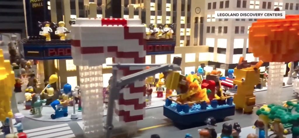 LEGO Brick-Changer float at Macy’s Thanksgiving Day Parade