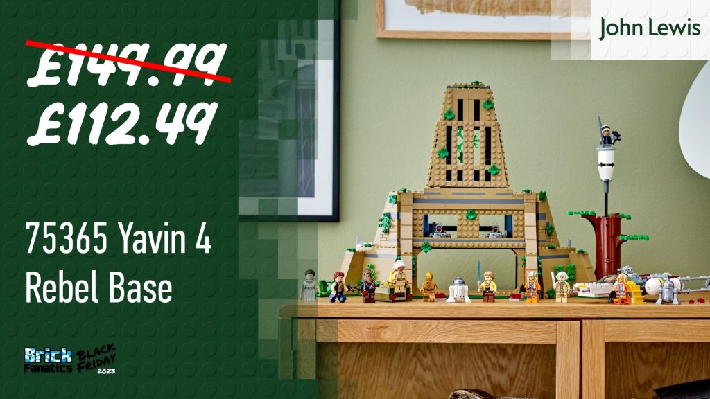 LEGO Star Wars Yavin 4 Rebel Base available at lowest price ever