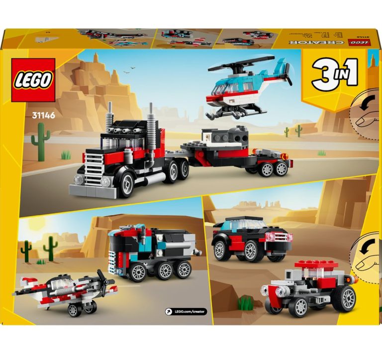 First LEGO Creator 3-in-1 sets for 2024 revealed