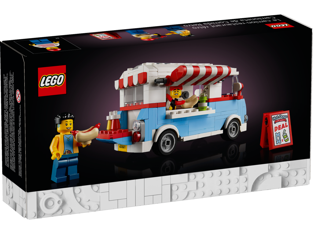 LEGO 40681 Retro Food Truck officially revealed