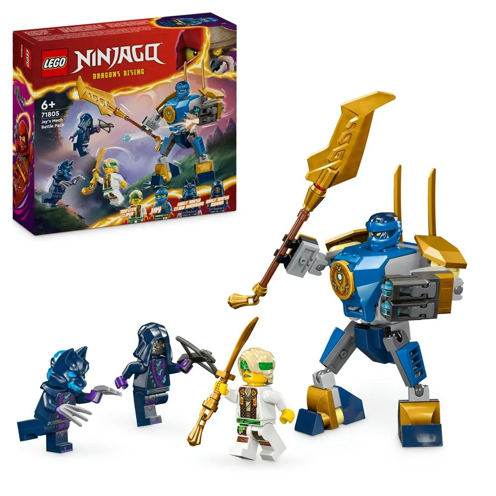 LEGO NINJAGO 2024 a trois vagues et la première concerne les robots
