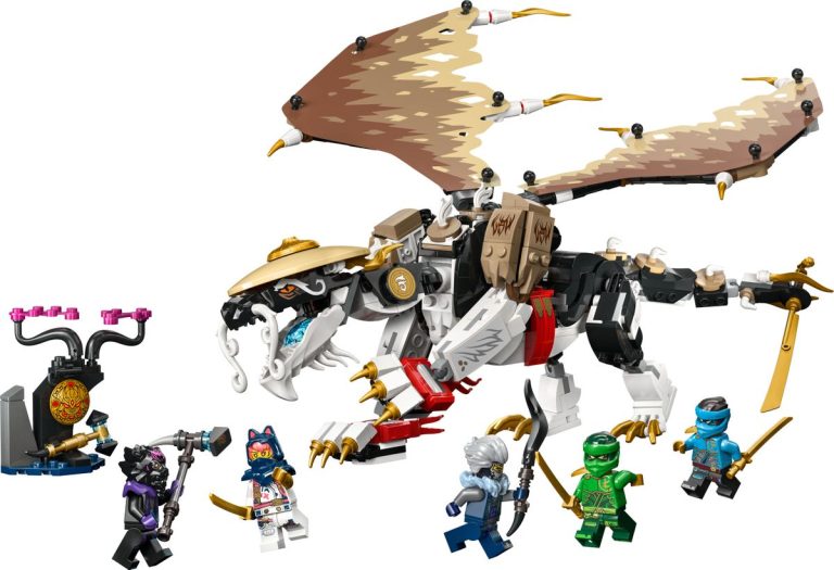 Nuevo dragón LEGO NINJAGO visto en el último clip de Dragons Rising
