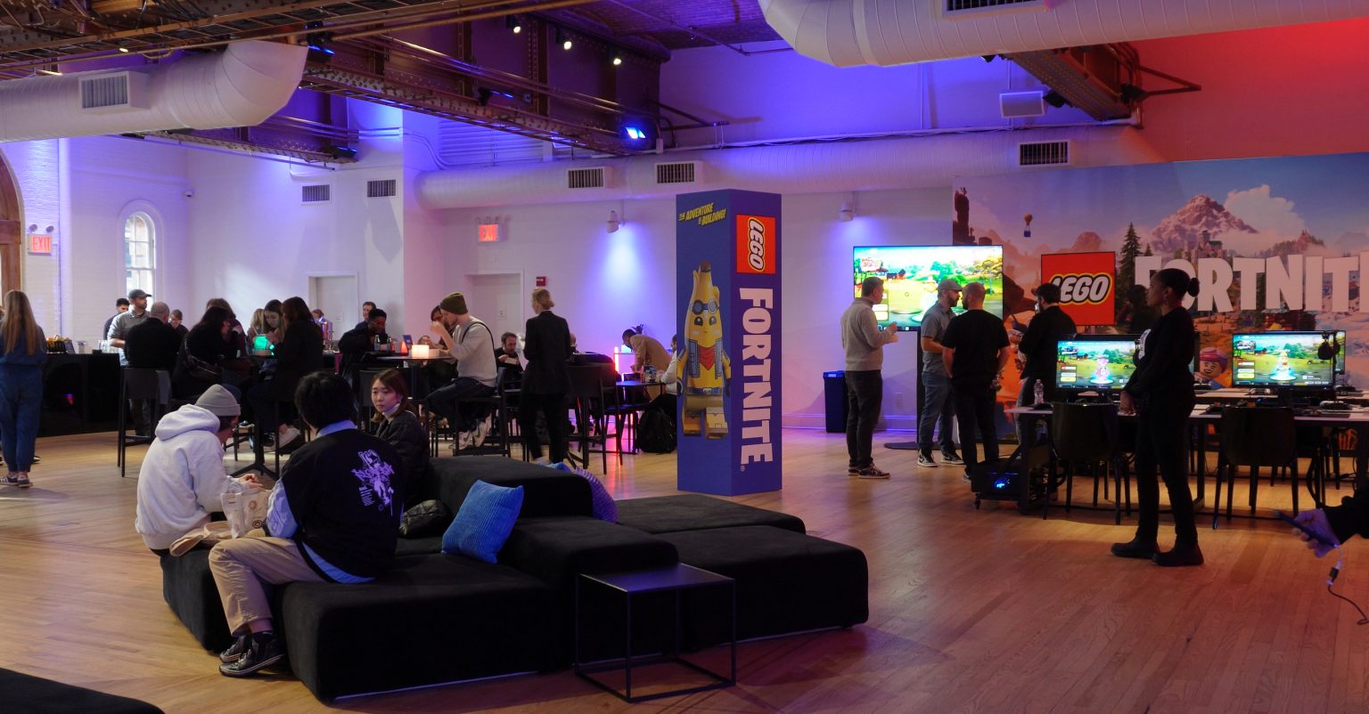 Inside the secret LEGO Fortnite press reveal