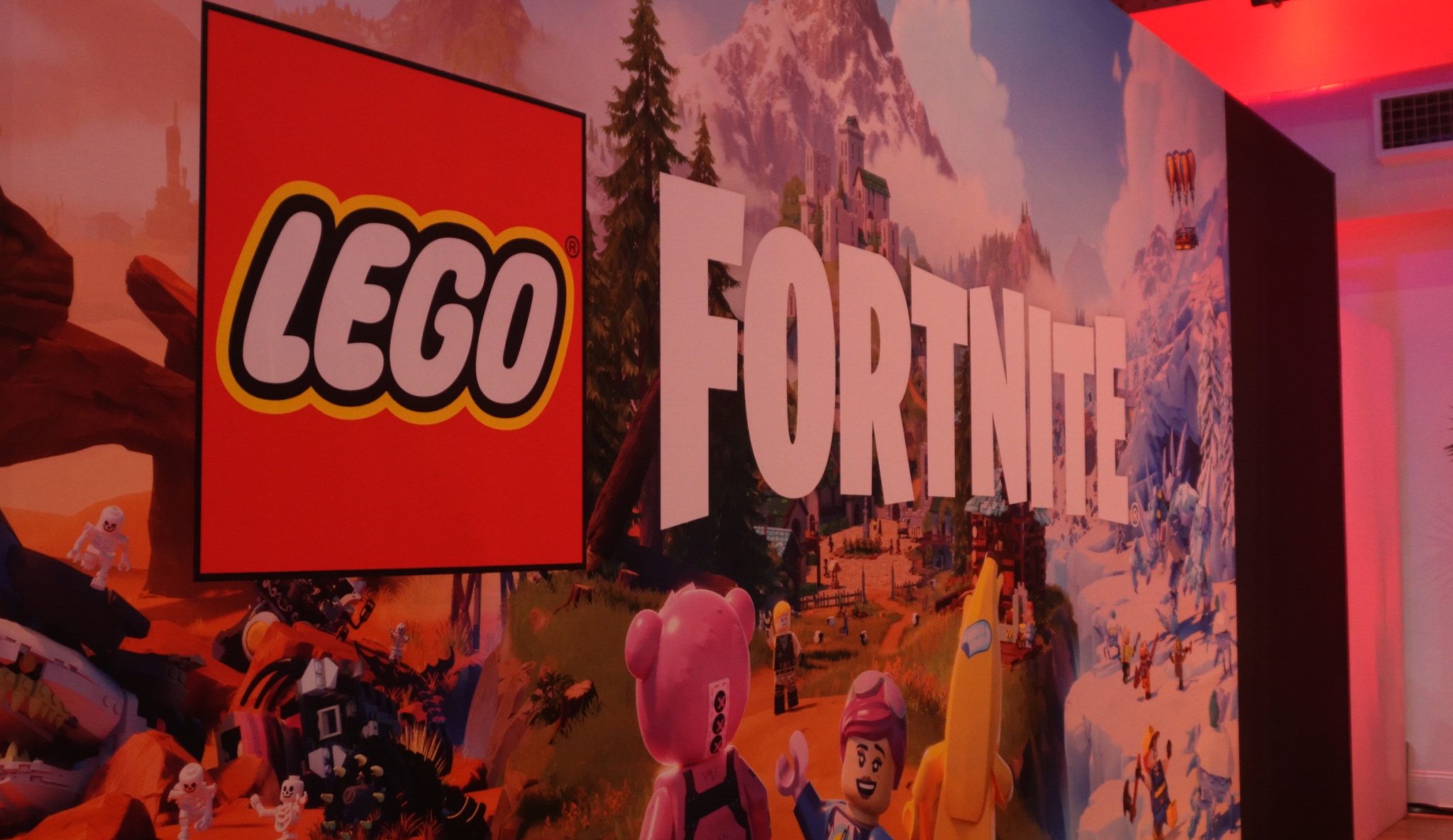 Inside the secret LEGO Fortnite press reveal