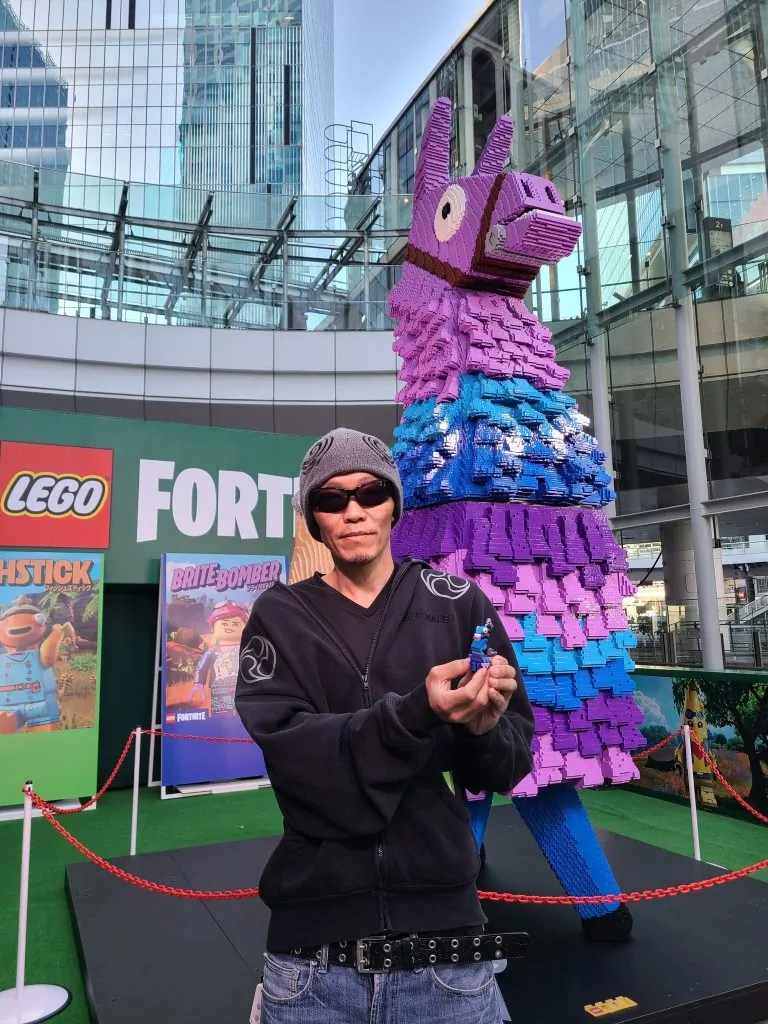 LEGO Fortnite Loot Llama model spotted in the wild