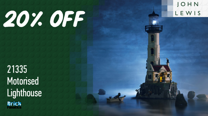 Over £50 off LEGO Ideas Motorised Lighthouse at John Lewis