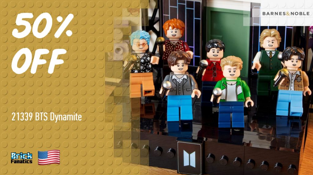 Half price saving on LEGO Ideas BTS set available now