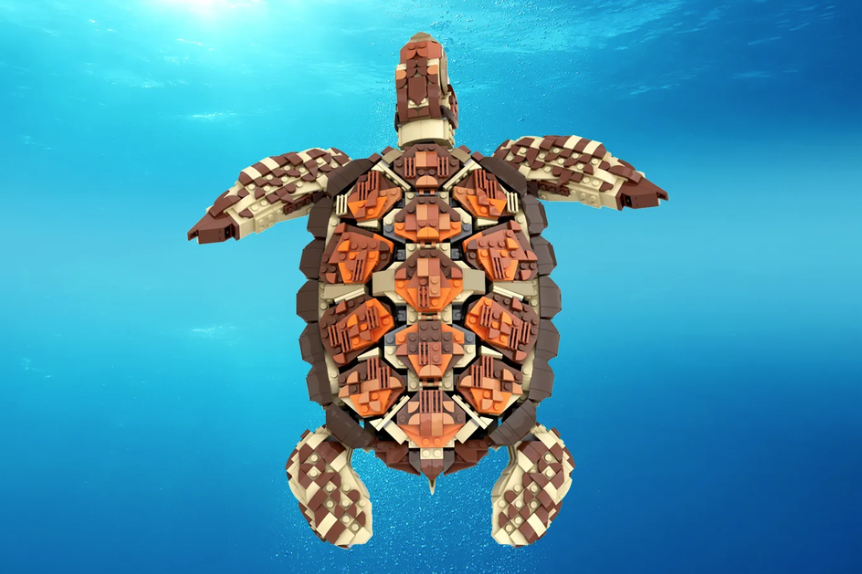 LEGO Ideas Sea Turtle surfaces with 10,000 supporters
