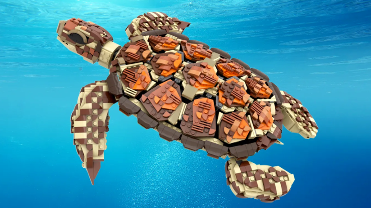 LEGO Ideas Sea Turtle surfaces with 10,000 supporters