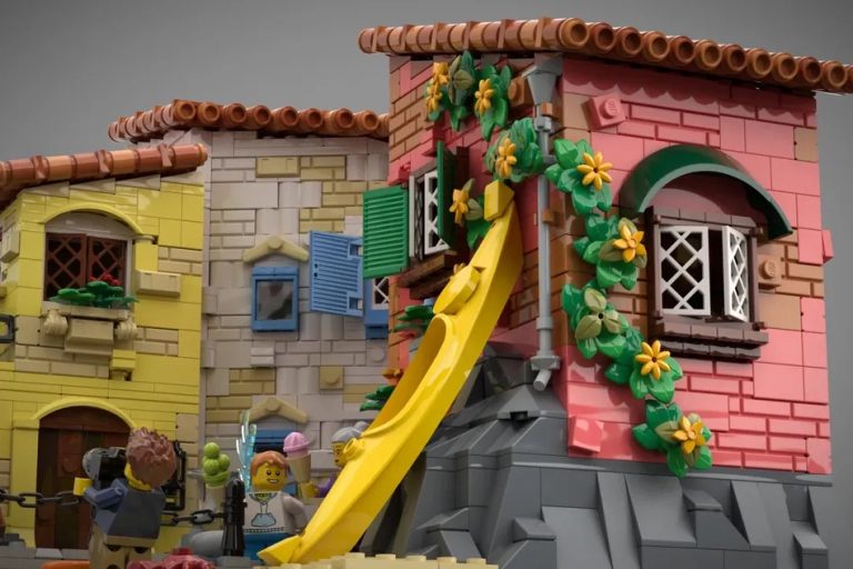 LEGO Ideas takes a festive holiday to the Italian Riviera