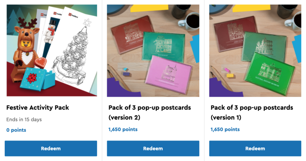 LEGO Insiders rewards include Modular Buildings collectibles