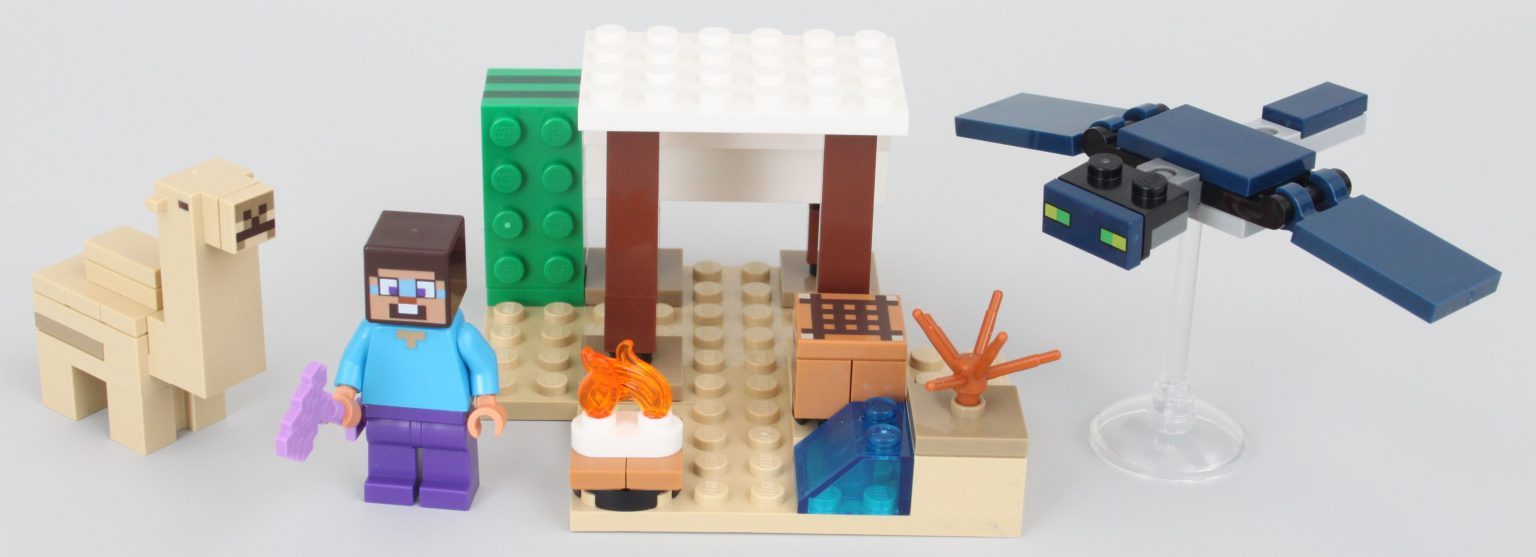 LEGO Minecraft 21251 Steve's Desert Expedition review