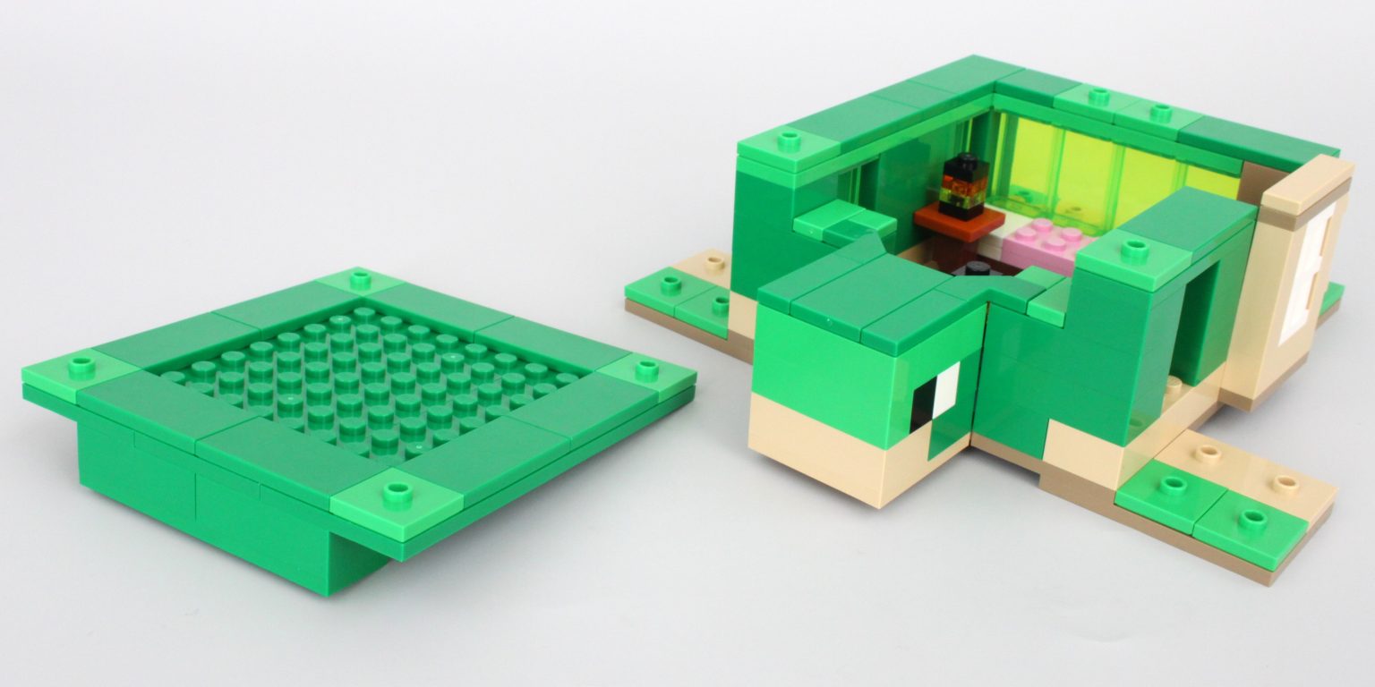 LEGO Minecraft 21254 The Turtle Beach House review