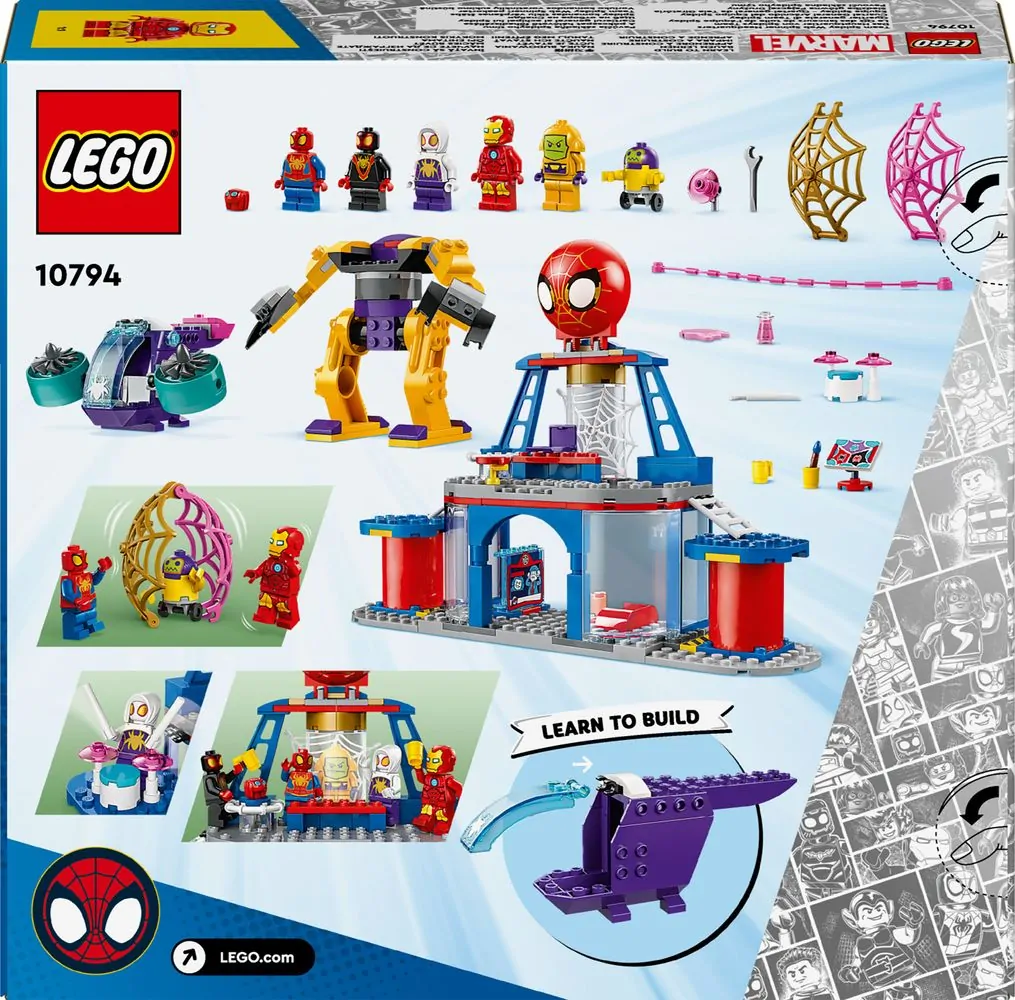 LEGO Spidey and His Amazing Friends Цэны 2024 года пацверджаны