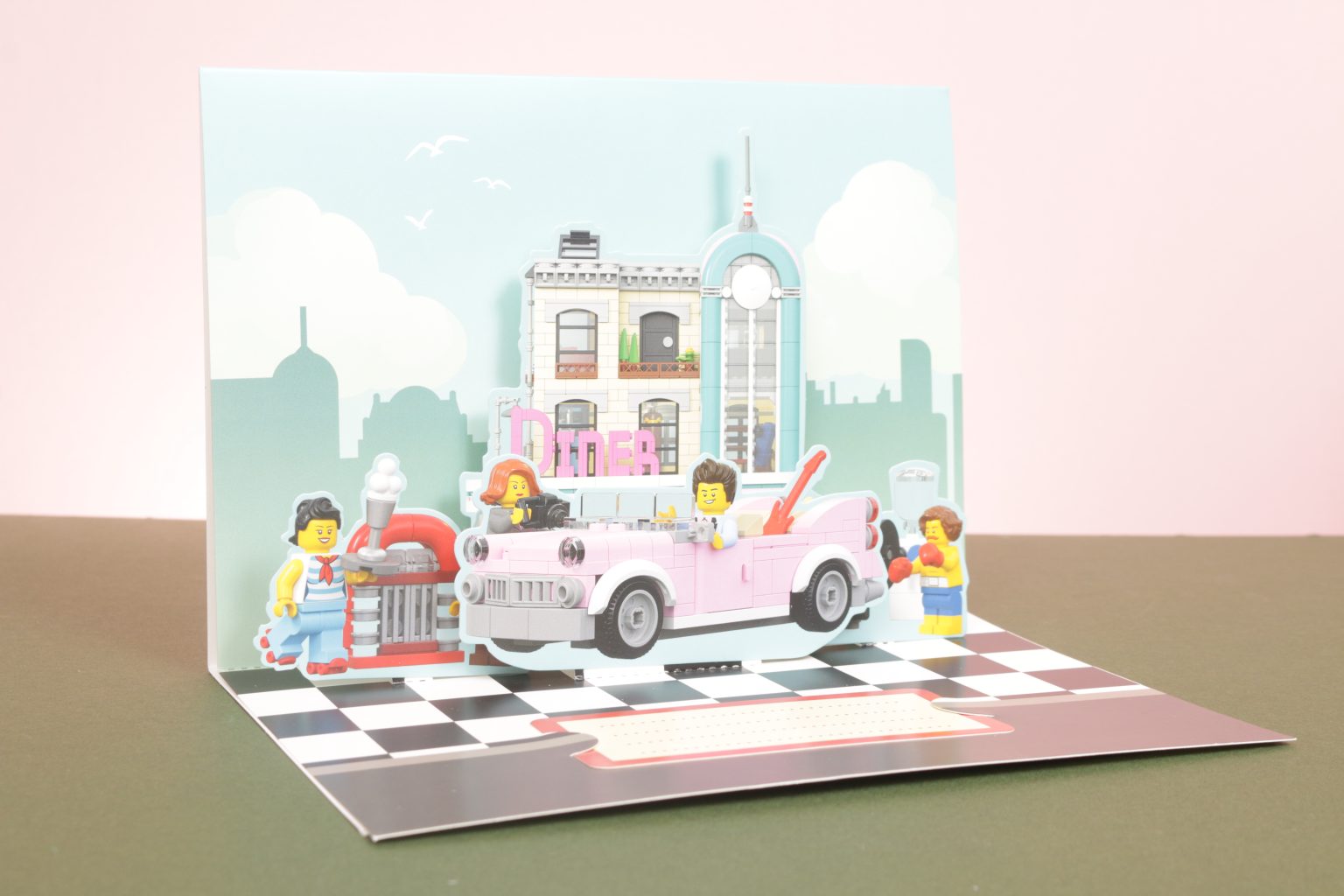 LEGO modular pop-up postcard Insiders Rewards review