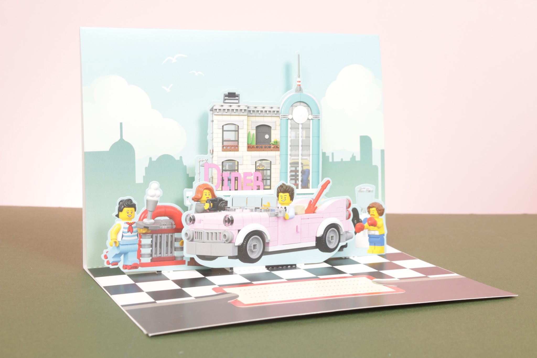 LEGO modular pop-up postcard Insiders Rewards review