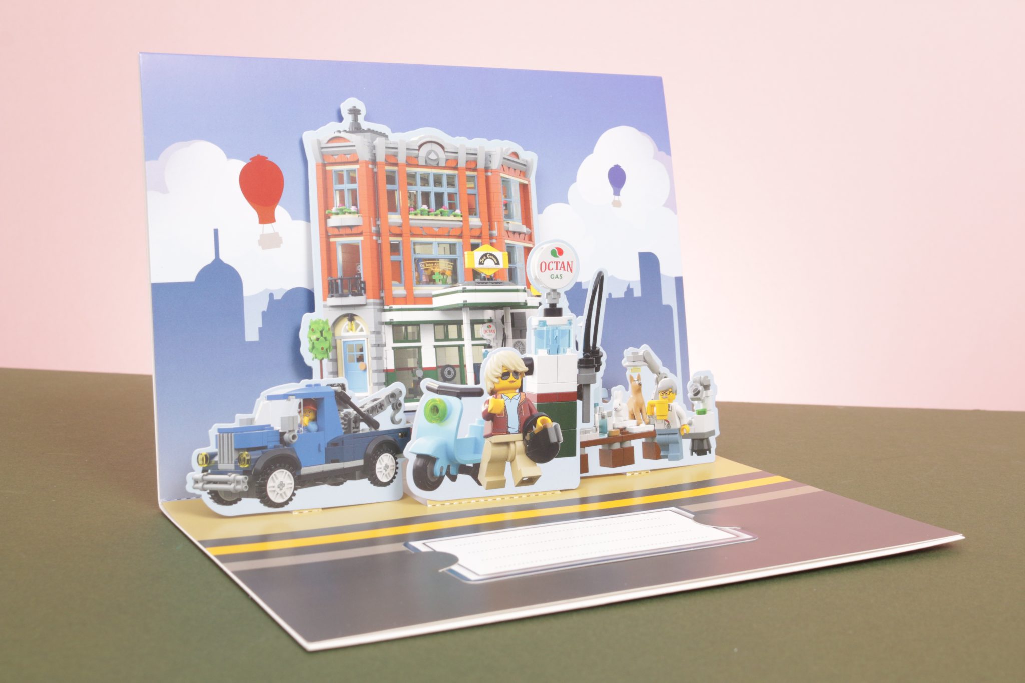 LEGO modular pop-up postcard Insiders Rewards review