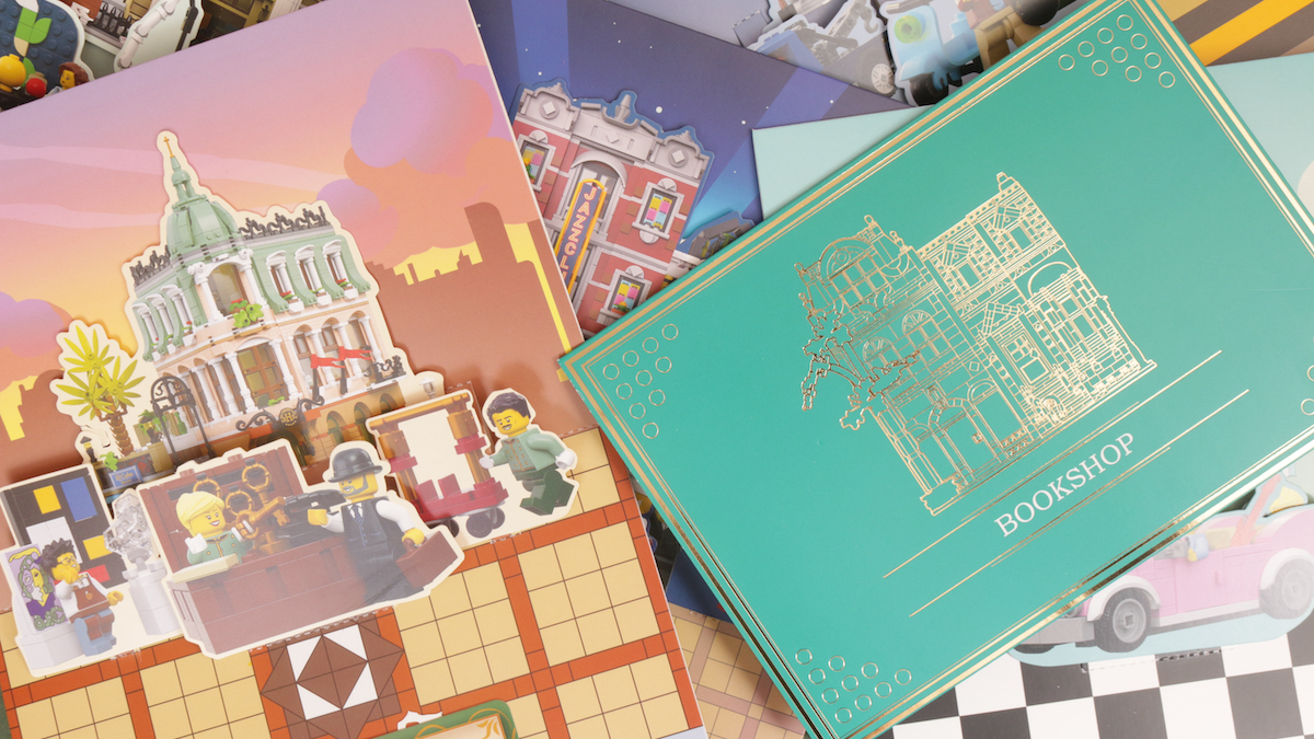 LEGO modular pop-up postcard Insiders Rewards review