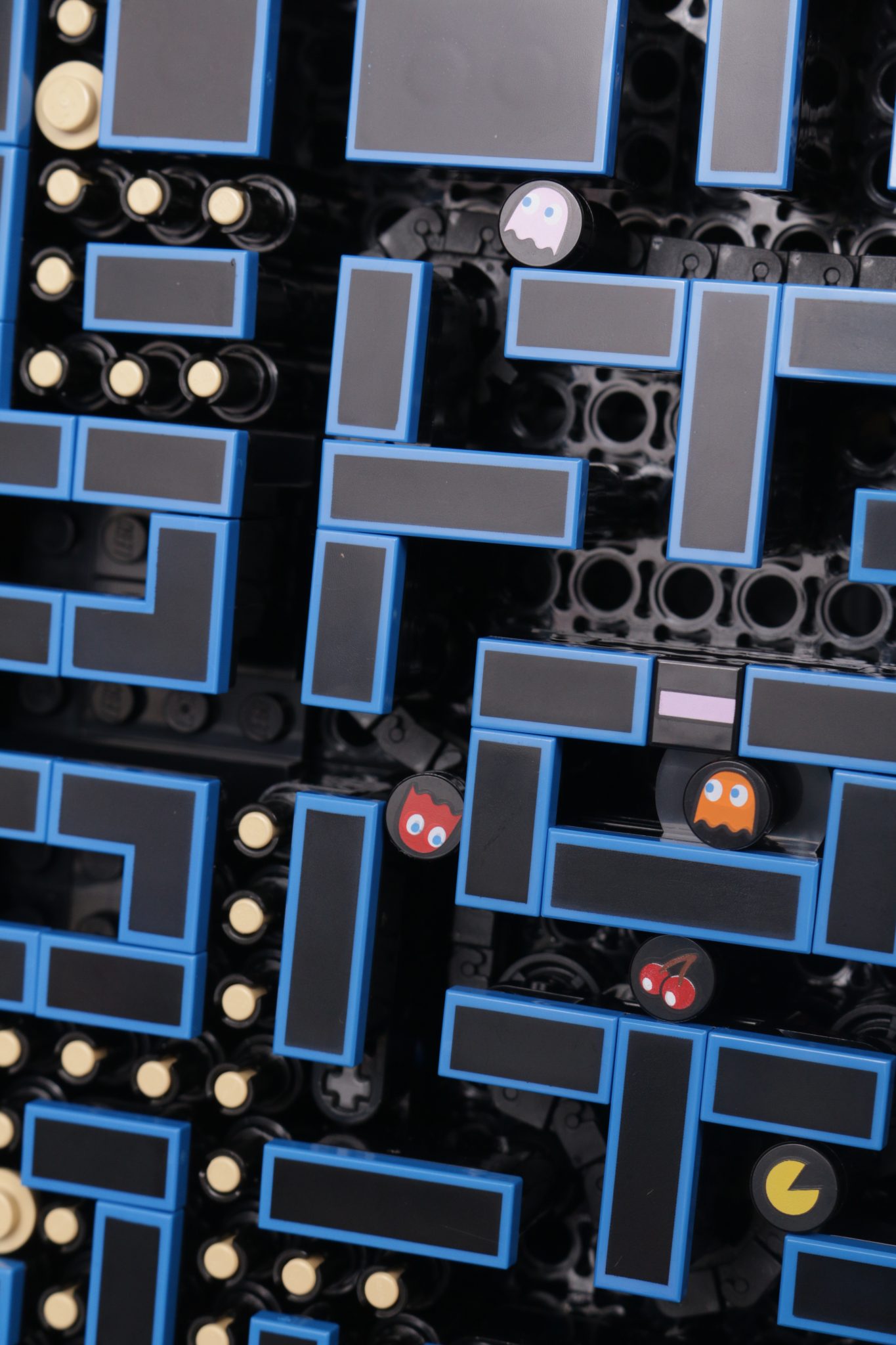 We rebuilt LEGO Icons 10323 PAC-MAN Arcade, and…