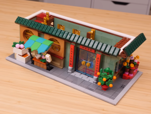 Make a modular out of LEGO 80113 Family Reunion Celebration