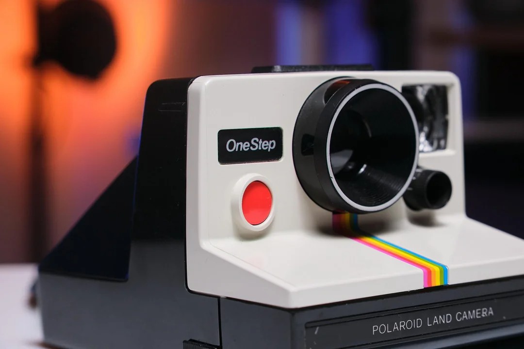 LEGO Ideas 21345 Polaroid compared to the real deal