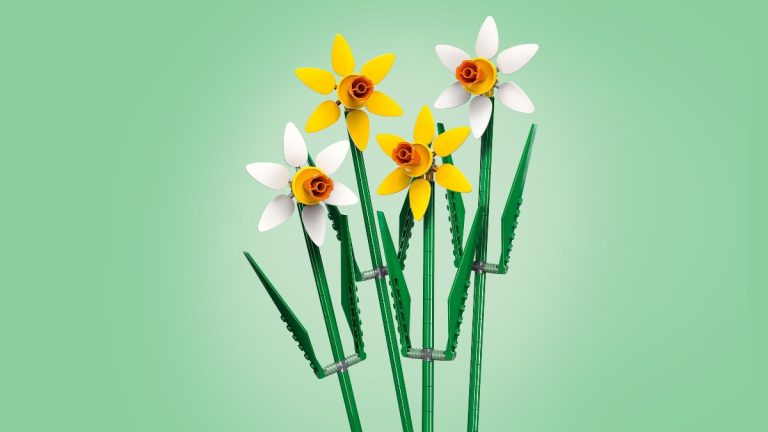 New LEGO Creator 40747 Daffodils remakes existing set