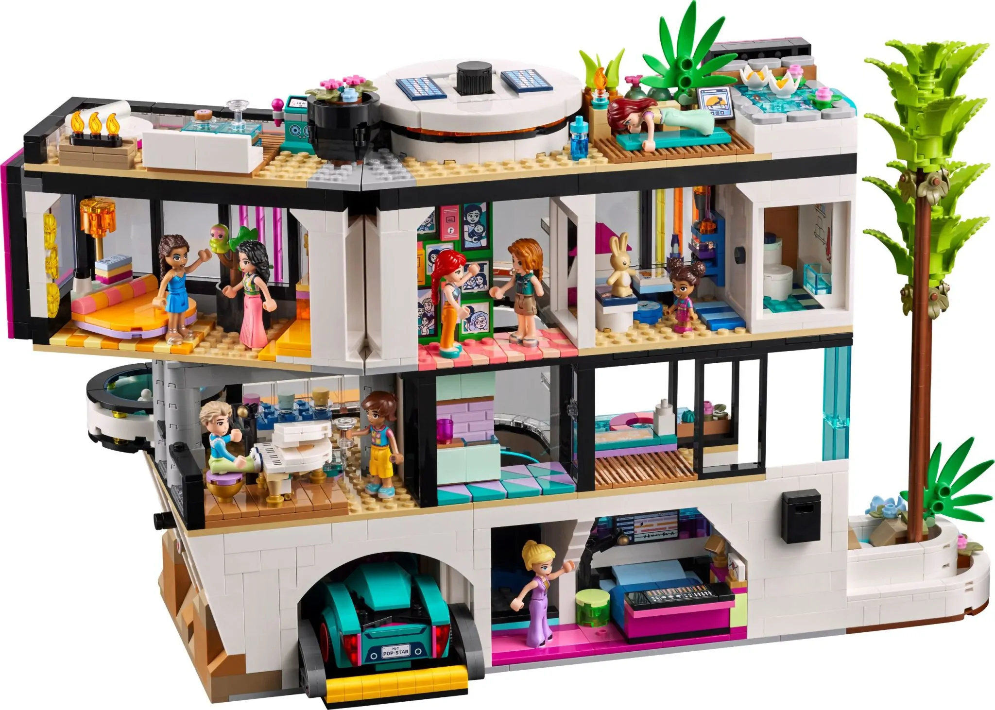 There's a modern LEGO mansion for everyone now