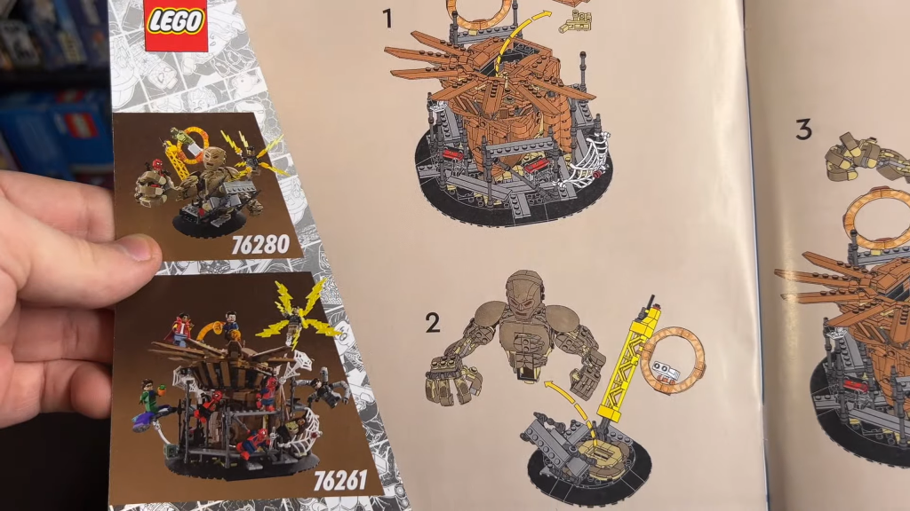 How to fully combine the LEGO Spider-Man: No Way Home sets