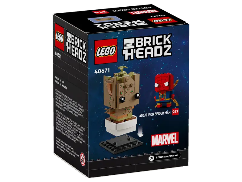 Four LEGO BrickHeadz for 2024 officially revealed on LEGO.com