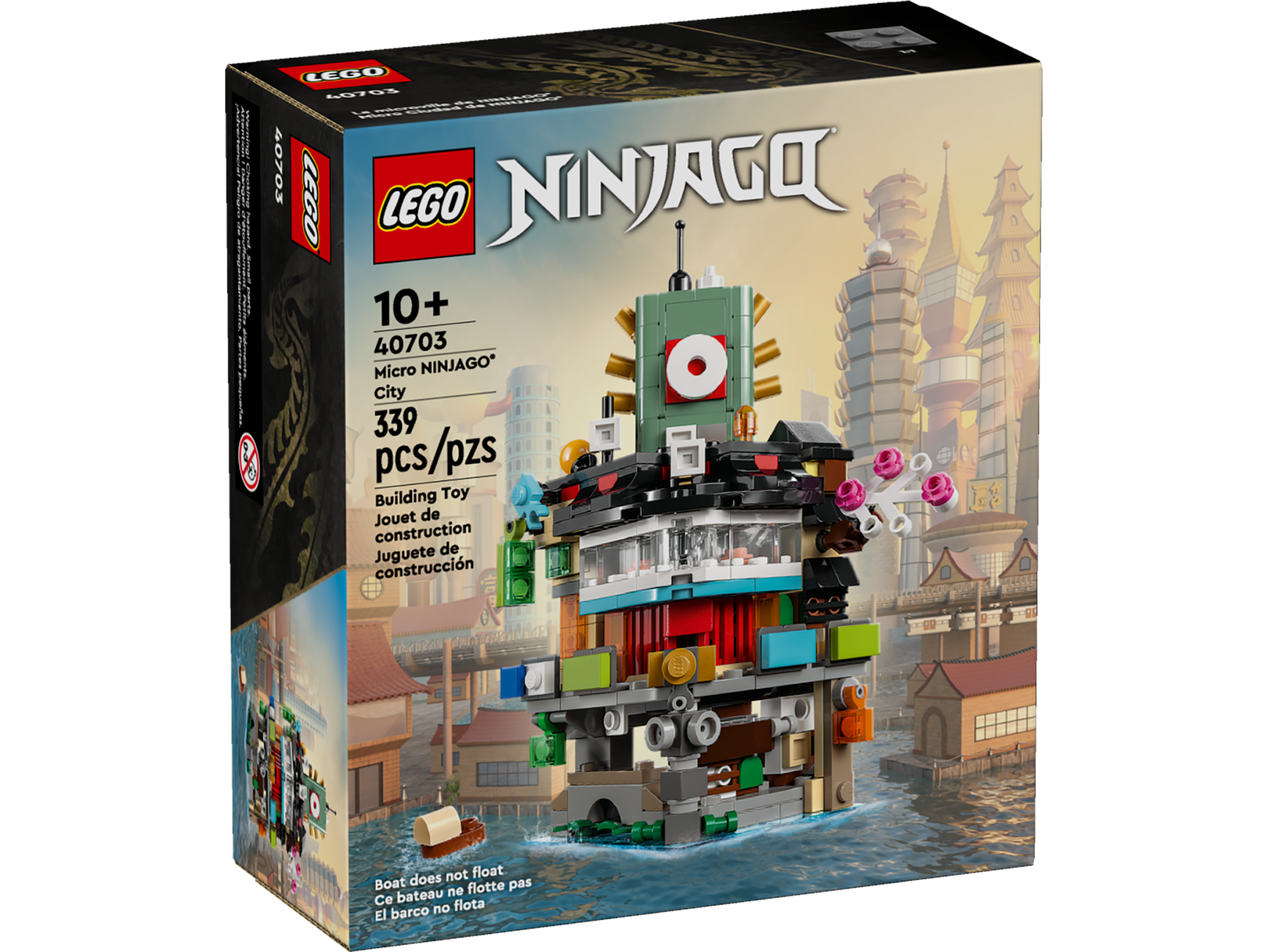 LEGO 40706 マイクロ NINJAGO 初見 City 市場