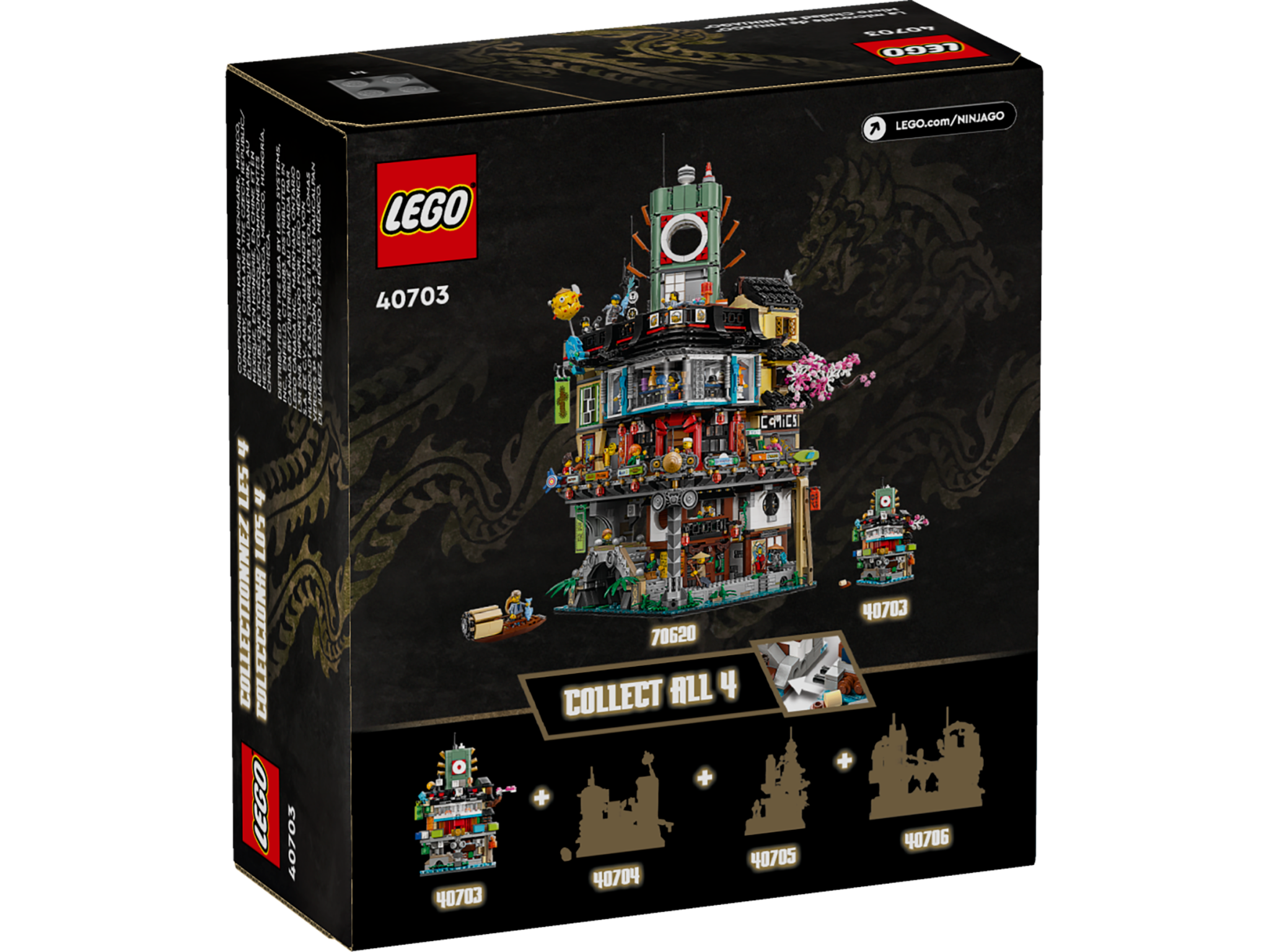 LEGO 40703 Micro NINJAGO City available now
