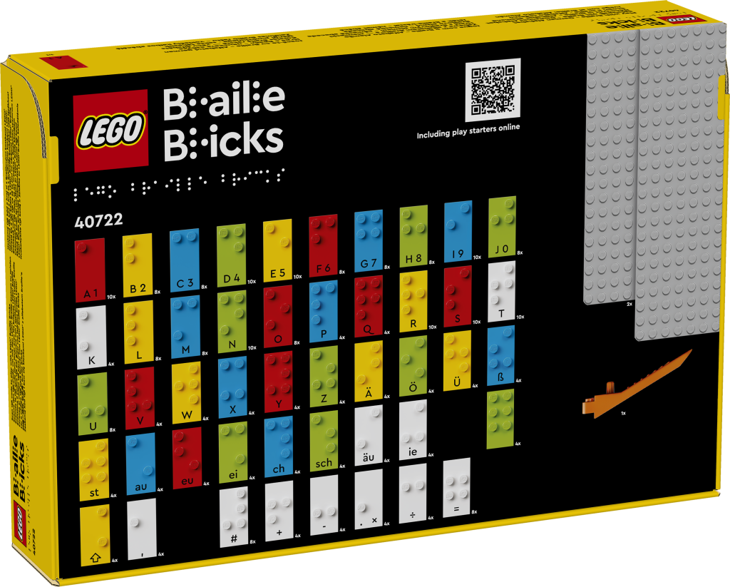 LEGO Braille Bricks land on Pick a Brick
