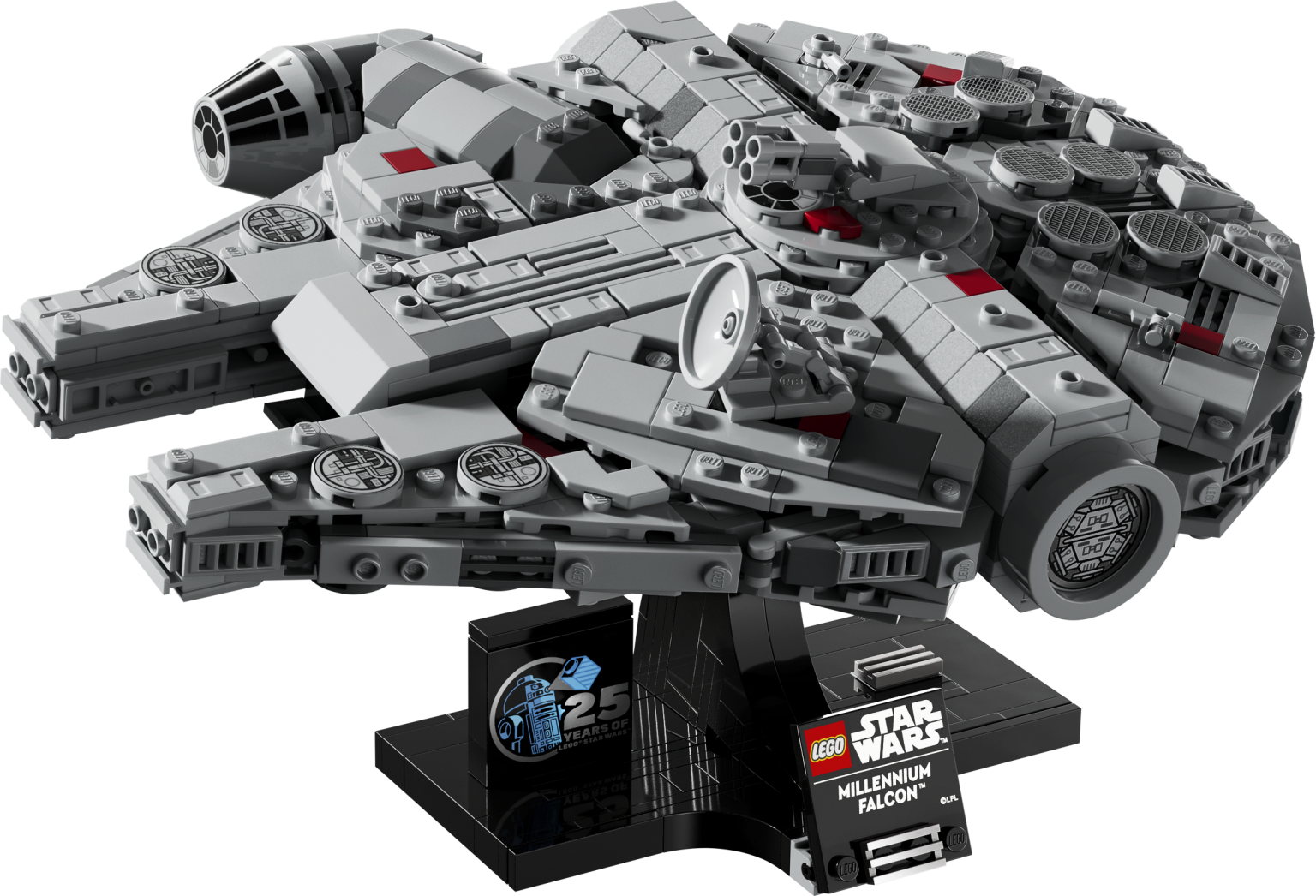 LEGO Star Wars 75375 Millennium Falcon midi-scale comparison