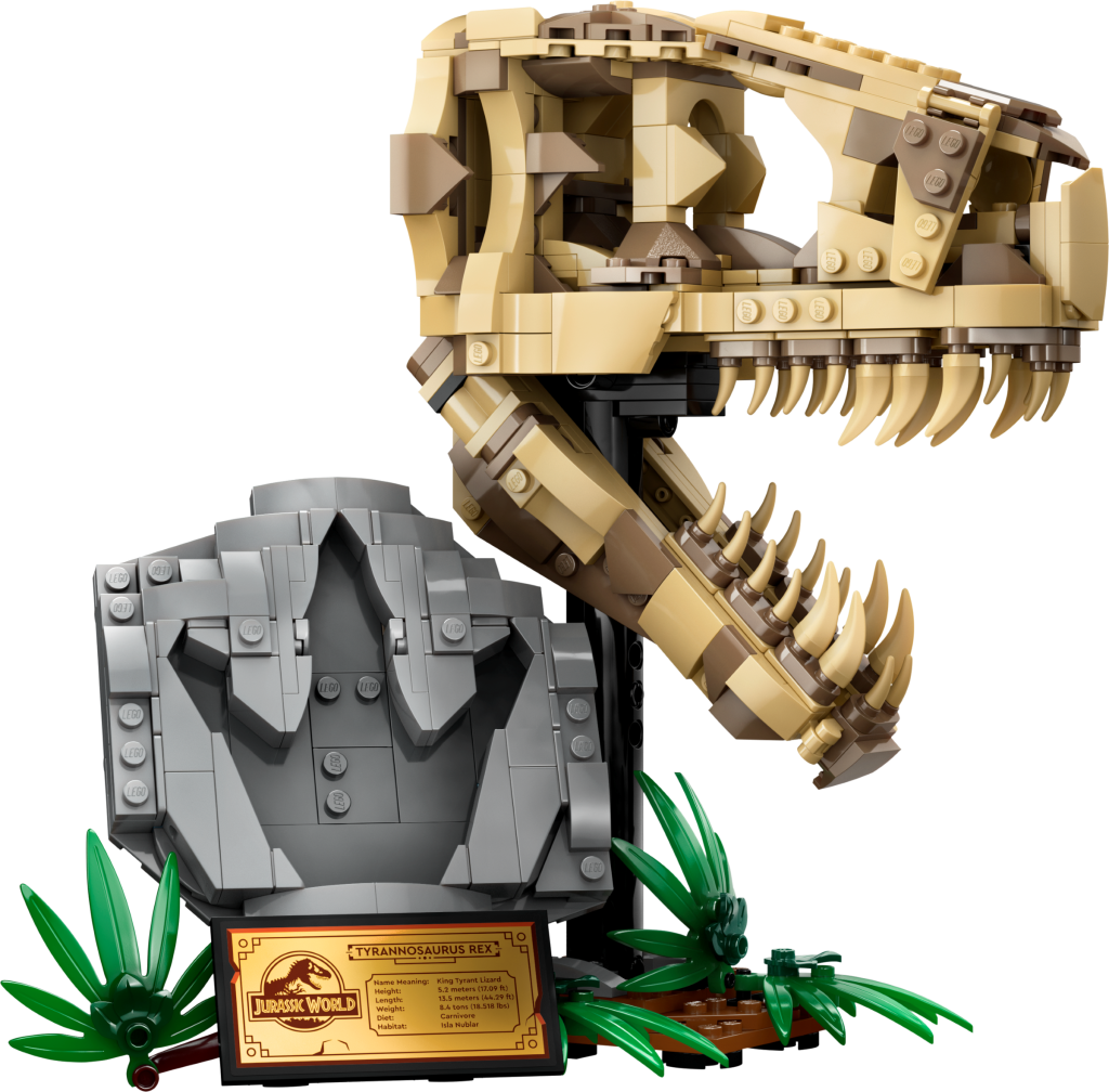 LEGO Jurassic Park Tyrannosaurus rex was born from free time